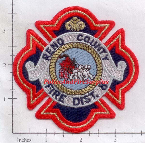 Kansas - Reno County Fire District 08 Patch – Police And Fire Surplus