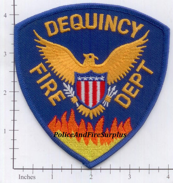 Louisiana - Dequincy Fire Dept Patch – Police And Fire Surplus