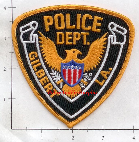 Louisiana - Gilbert Police Dept Patch – Police And Fire Surplus