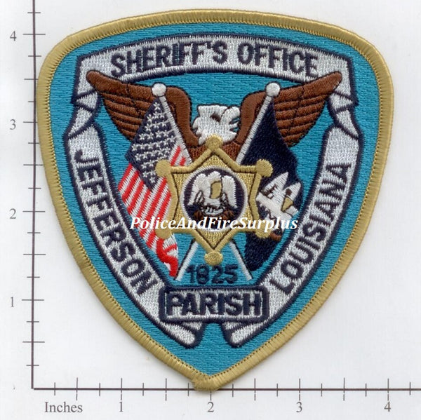 Louisiana - Jefferson Parish Sheriff's Office Patch – Police And Fire ...