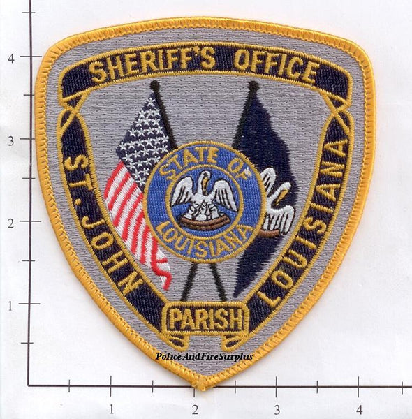 Louisiana - St John's Parish Sheriffs Office Police Dept Patch – Police ...