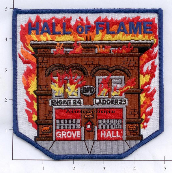 Massachusetts - Boston Engine 24 Ladder 23 Fire Dept Patch v1 – Police ...