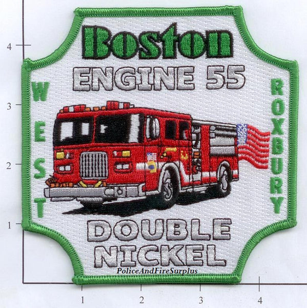 Massachusetts - Boston Engine 55 Fire Dept Patch – Police And Fire Surplus