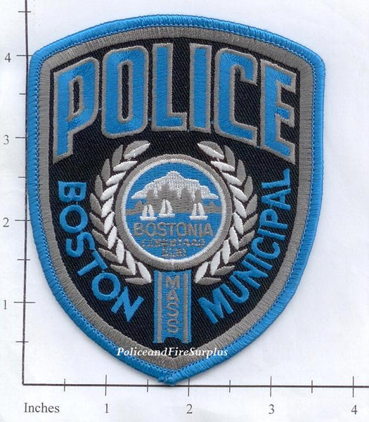 Massachusetts - Boston Municipal Police Dept Patch – Police And Fire ...