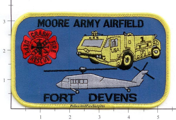 Massachusetts - Fort Devens - Moore Army Airfield CFR Fire Patch ...