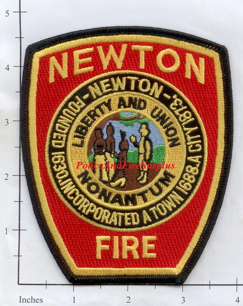 Massachusetts - Newton Fire Dept Patch – Police And Fire Surplus