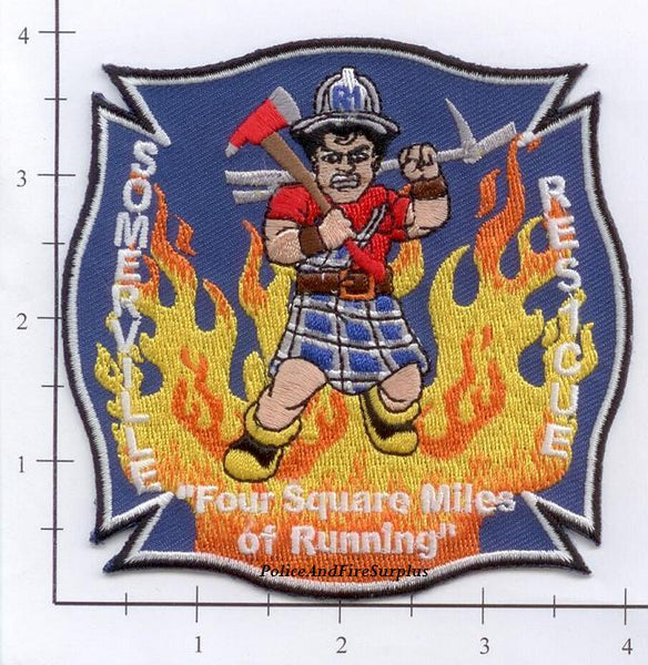 Massachusetts - Somerville Rescue Fire Dept Patch v1 – Police And Fire ...
