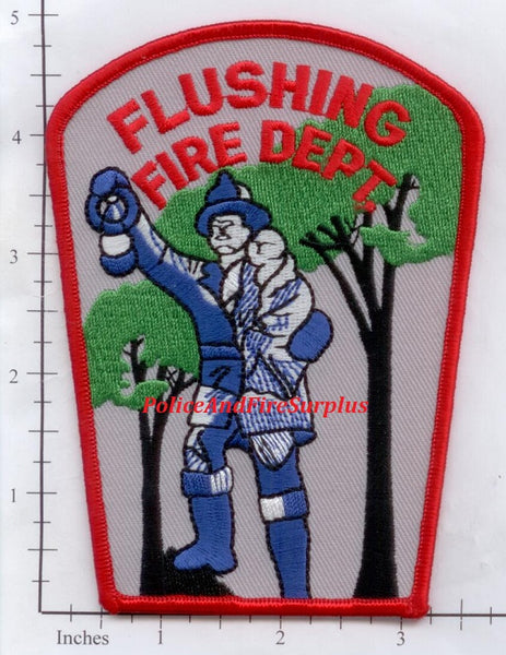 Michigan - Flushing Fire Dept Patch – Police And Fire Surplus
