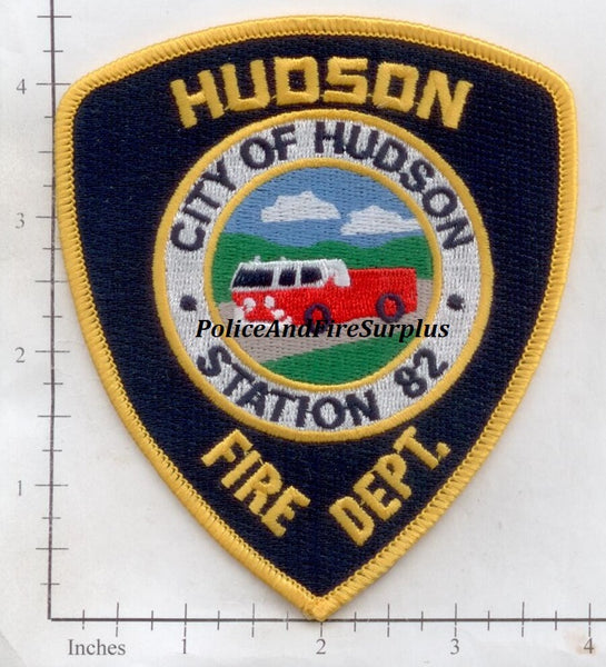 Michigan - Hudson Station 82 Fire Dept Patch – Police And Fire Surplus