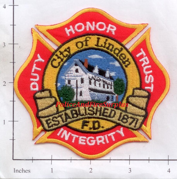 Michigan - Linden Fire Dept Patch – Police And Fire Surplus