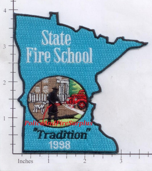 Minnesota - Minnesota State Fire School Patch – Police And Fire Surplus