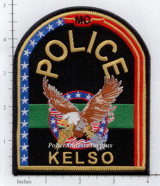 Missouri - Kelso Police Dept Patch – Police And Fire Surplus