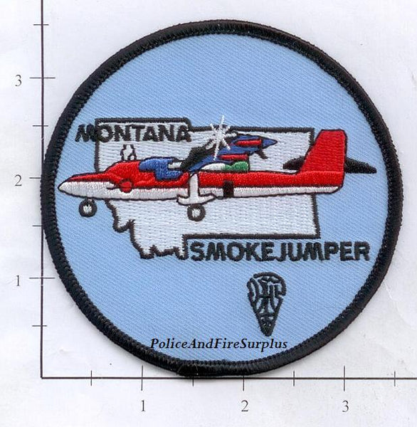 Montana - Montana Smoke Jumper Fire Dept Patch – Police And Fire Surplus