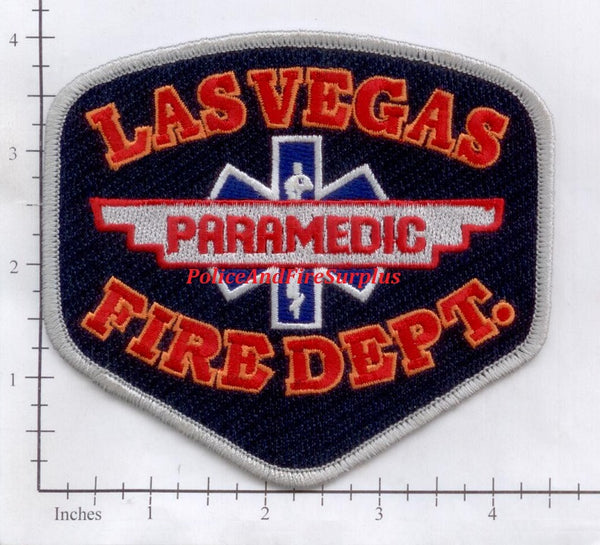 Nevada - Las Vegas Paramedic Fire Dept Patch – Police And Fire Surplus