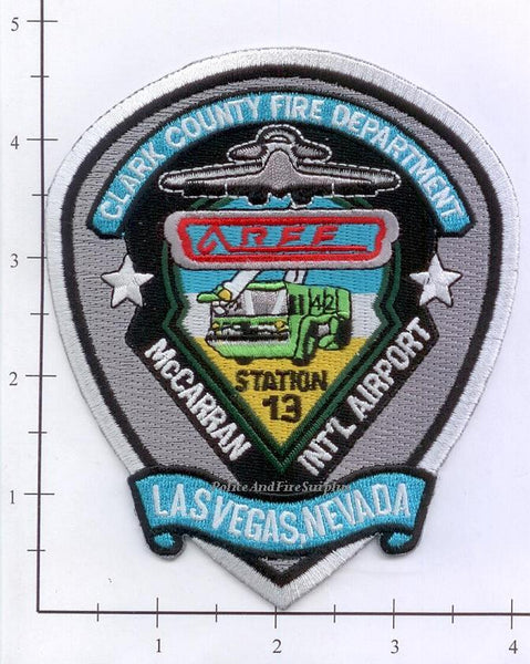 Nevada - McCarran International Airport ARFF Fire Dept Patch – Police ...