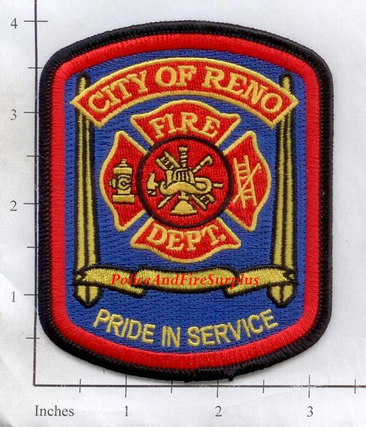 Nevada - Reno Fire Dept Patch – Police And Fire Surplus