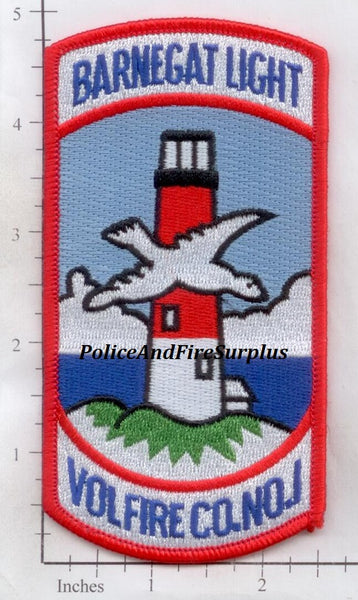New Jersey - Barnegat Volunteer Fire Company No 1 Fire Dept Patch ...
