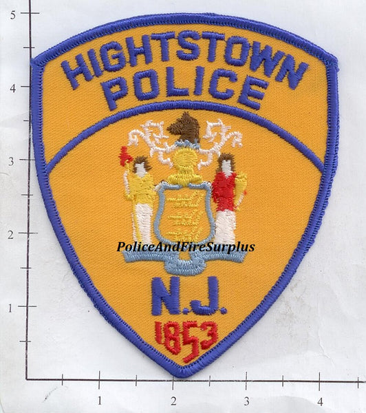 New Jersey - Hightstown Police Dept Patch – Police And Fire Surplus