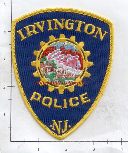 New Jersey - Irvington Police Dept Patch – Police And Fire Surplus