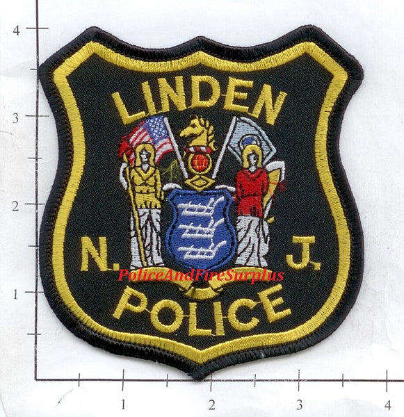 New Jersey - Linden Police Dept Patch – Police And Fire Surplus