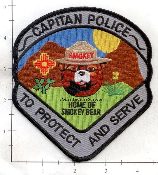 New Mexico - Capitan Police Dept Patch v1 – Police And Fire Surplus
