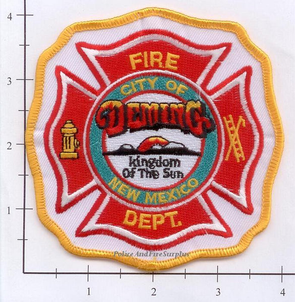 New Mexico - Deming Fire Dept Patch – Police And Fire Surplus
