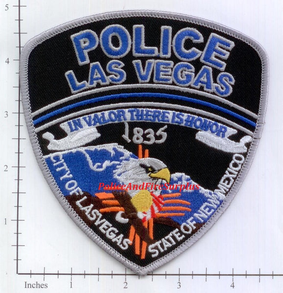 New Mexico - Las Vegas Police Dept Patch – Police And Fire Surplus