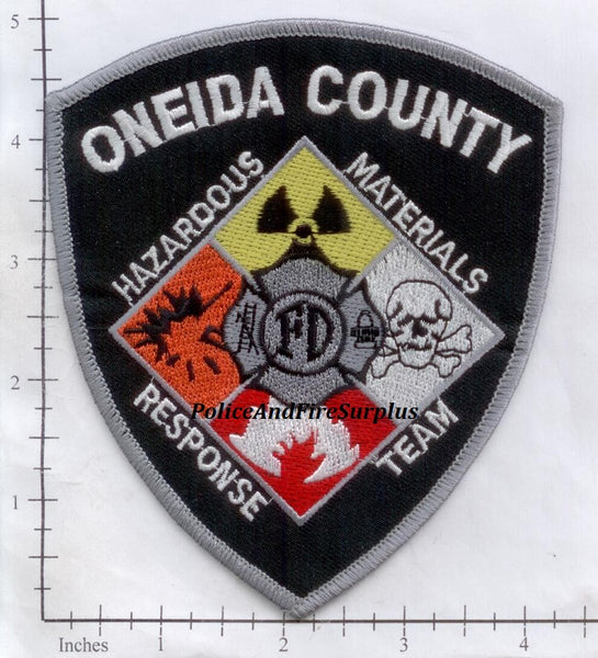 New York - Oneida County Hazardous Materials Response Team Fire Dept P ...