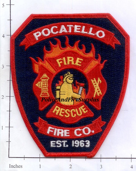 New York - Pocatello Fire Company Patch – Police And Fire Surplus