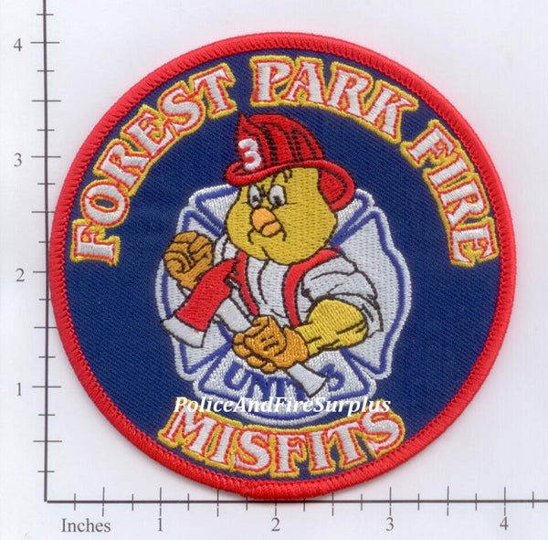 Ohio - Forest Park Unit 3 Misfits Fire Dept Patch – Police And Fire Surplus