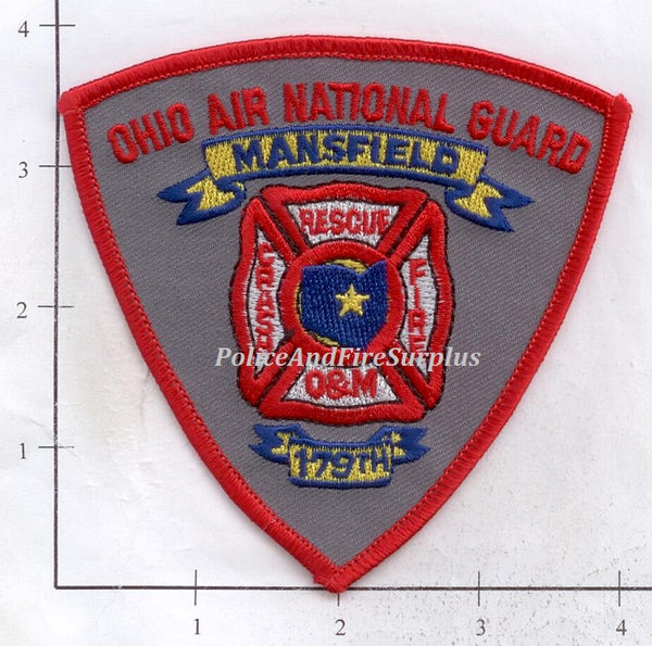 Ohio - Mansfield Ohio National Guard Crash Fire Rescue Patch – Police ...