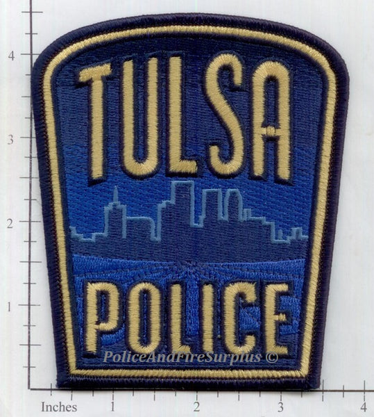 Oklahoma - Tulsa Police Dept Patch – Police And Fire Surplus