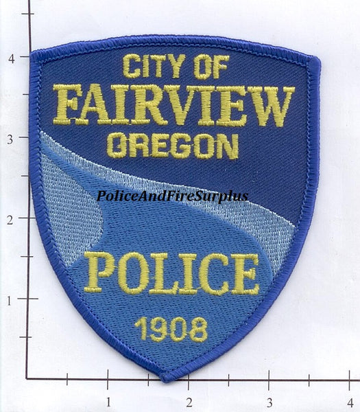 Oregon - Fairview Police Dept Patch v1 – Police And Fire Surplus
