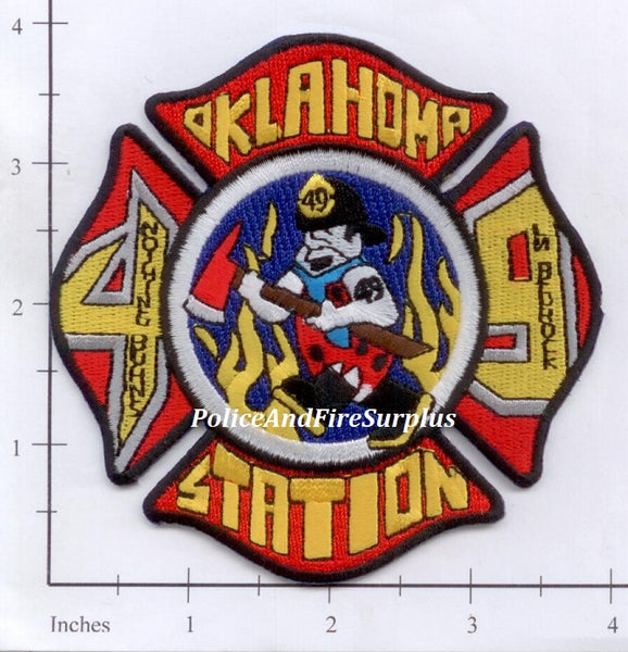Pennsylvania - Apollo Oklahoma Station 49 Tulsa Fire Dept Patch ...