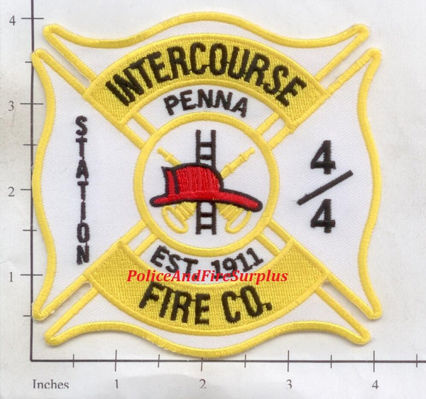 Pennsylvania - Intercourse Fire Company Fire Dept Patch v2 – Police And ...