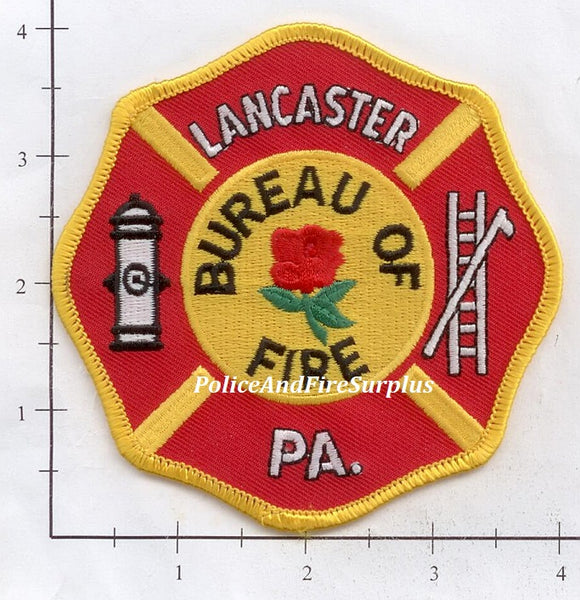 Pennsylvania - Lancaster Bureau of Fire Patch – Police And Fire Surplus