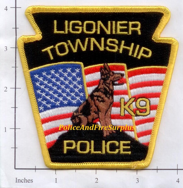 Pennsylvania - Ligonier Township K-9 Police Patch – Police And Fire Surplus