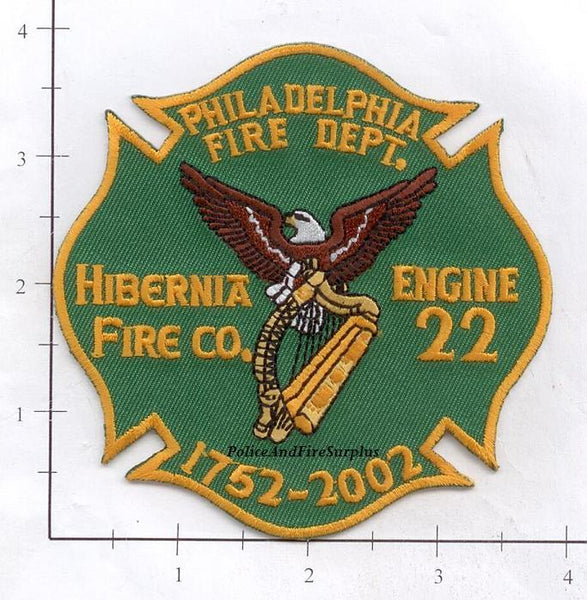 Pennsylvania - Philadelphia Engine 22 Fire Dept Patch – Police And Fire ...