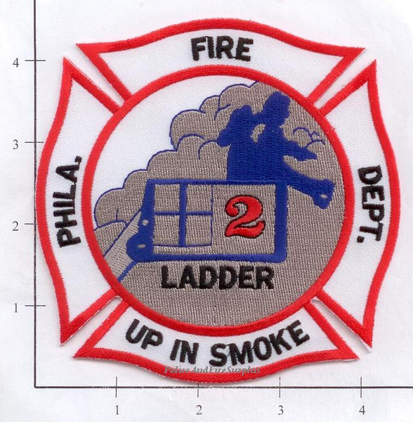 Pennsylvania - Philadelphia Ladder 2 Fire Dept Patch – Police And Fire ...