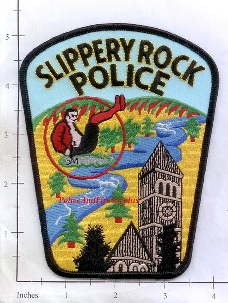 Pennsylvania - Slippery Rock Police Dept Patch v1 – Police And Fire Surplus