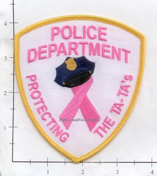 Breast Cancer - Police Dept Patch Protecting The Ta Ta's – Police And ...