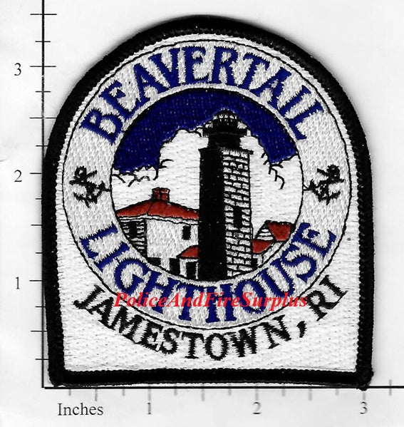 Rhode Island - Beavertail Lighthouse Patch – Police And Fire Surplus
