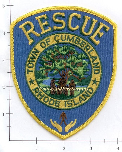 Rhode Island - Cumberland Rescue Fire Dept Patch – Police And Fire Surplus