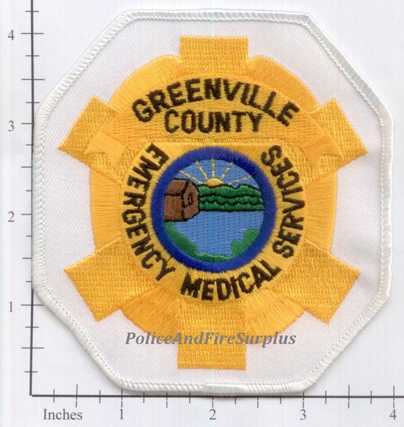 South Carolina - Greenville County Emergency Medical Services Patch ...