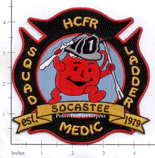 South Carolina - Socastee Station 1 Fire Dept Patch – Police And Fire ...
