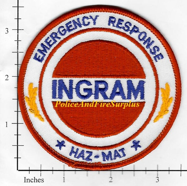 Tennessee - Ingram Emergency Response Haz Mat Patch – Police And Fire ...