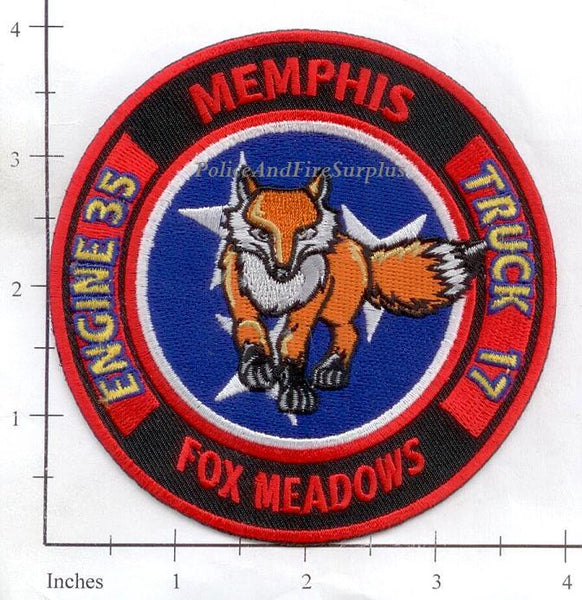 Tennessee - Memphis Engine 35 Truck 17 Fire Dept Patch – Police And ...
