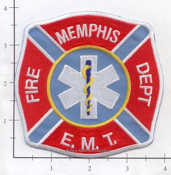 Tennessee - Memphis EMT Fire Dept Patch – Police And Fire Surplus