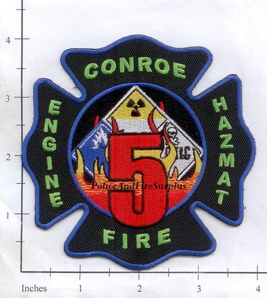 Texas - Conroe Station 5 Fire Dept Patch v1 – Police And Fire Surplus