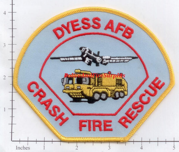 Texas - Dyess Air Force Base Crash Fire Rescue Fire Dept Patch v2 ...